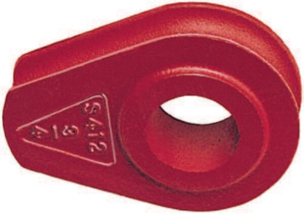 Crosby Solid Cast Ductile Iron Wire Rope Thimble, 5/8" Wire Size, S-412 ...