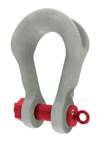 Crosby Bolt Type Wide Body Shackle Alloy Steel, Galvanized, 18 Ton WLL ...